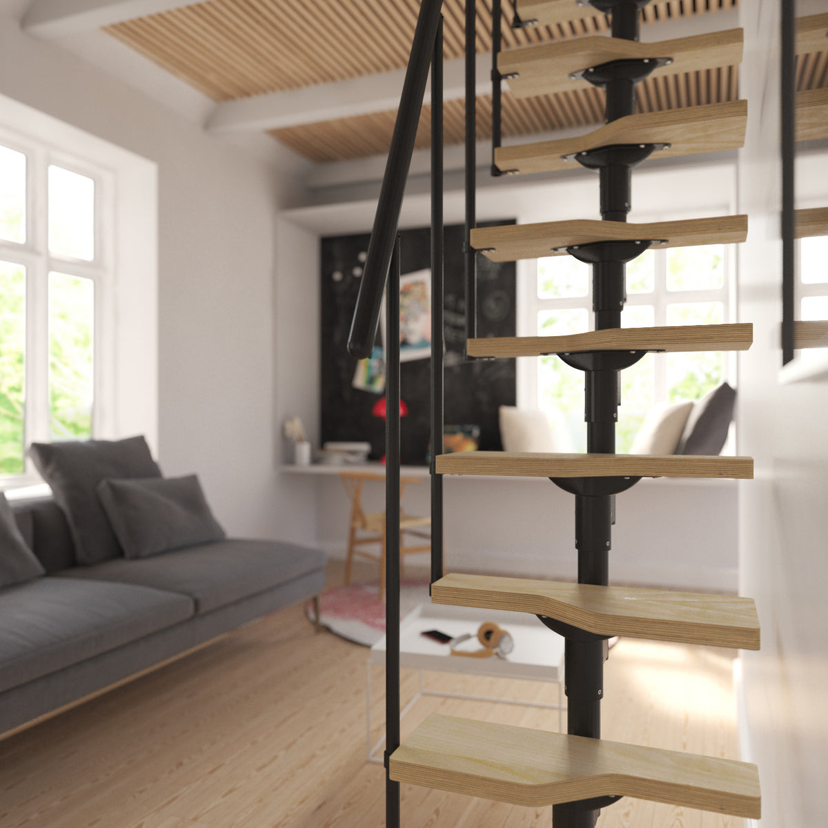 DOLLE ATLANTA Modular Staircase Kit | Staircase & Railing Store