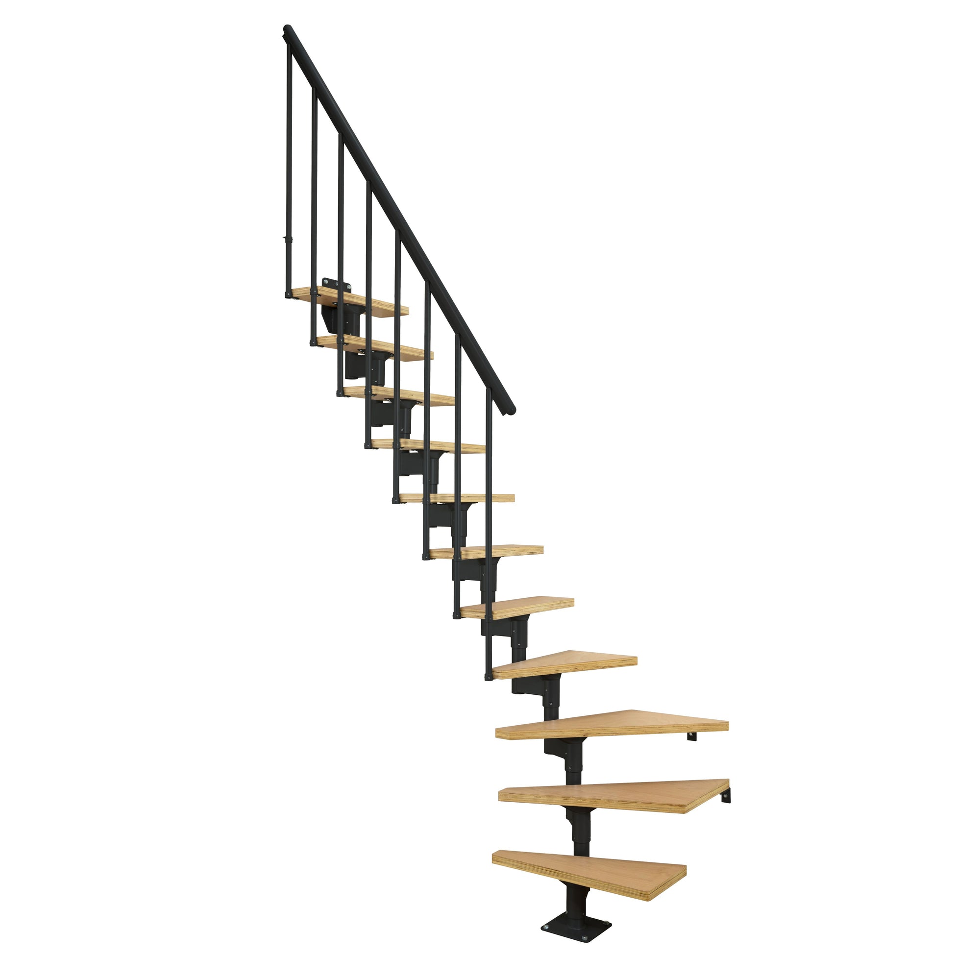 DALLAS Quarter Turn Modular Staircase Kit - Staircase & Railing Store