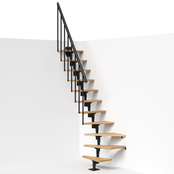DALLAS Quarter Turn Modular Staircase Kit - Staircase & Railing Store