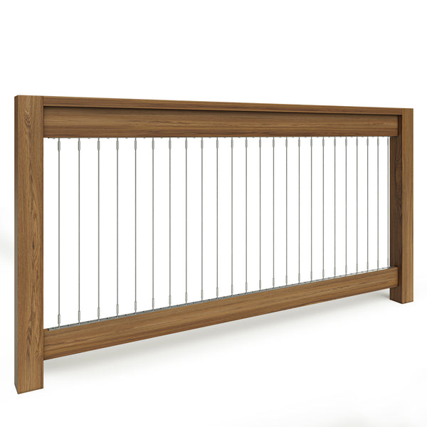 Insta-Rail® 42" Vertical Cable Railing System Kit | Staircase & Railing ...