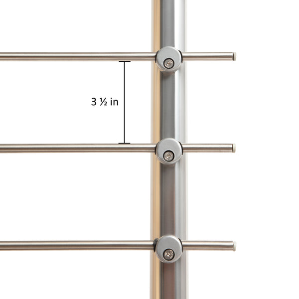 Prova PA2 36" Side Mount Post | Staircase & Railing Store