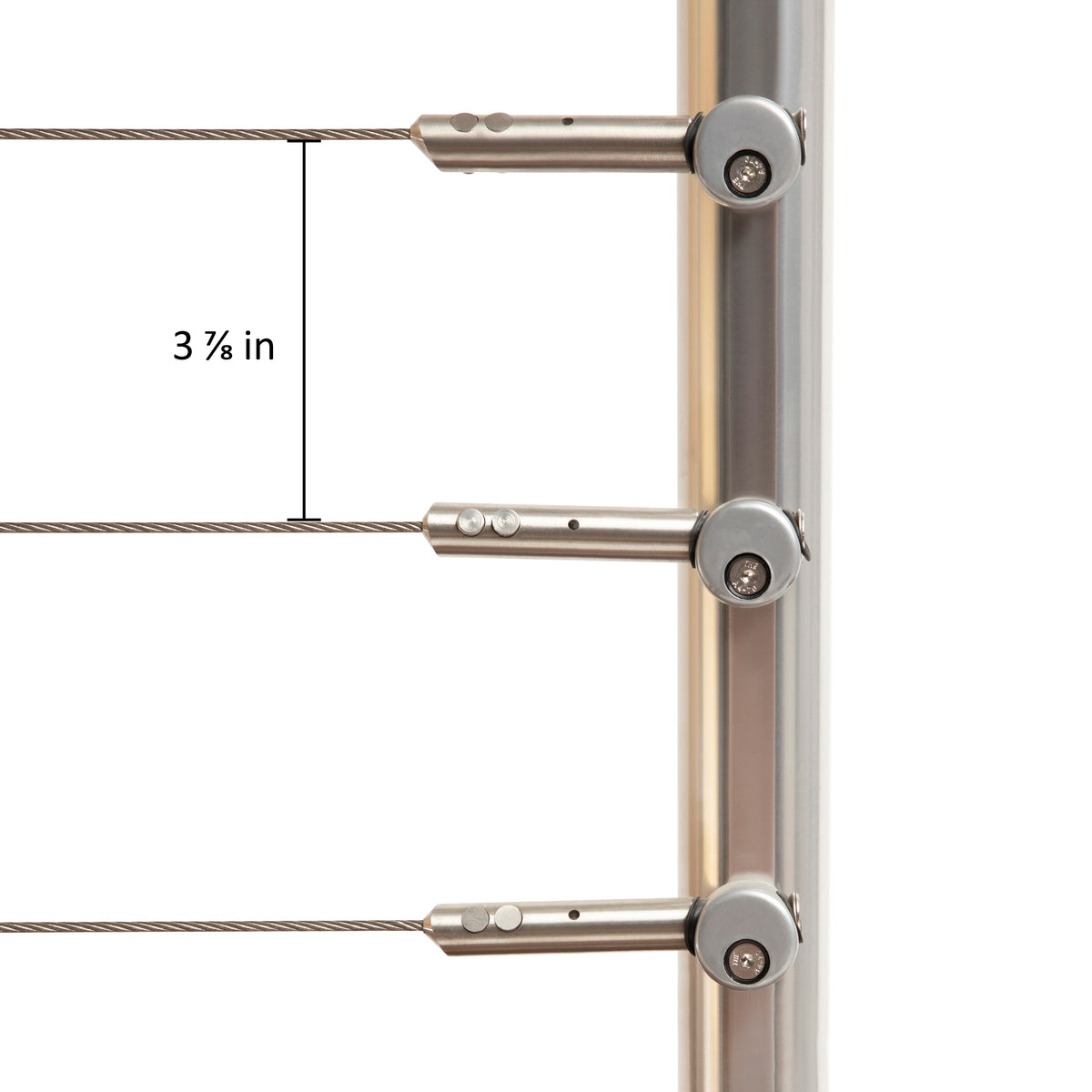 Prova PA2 36" Side Mount Post | Staircase & Railing Store