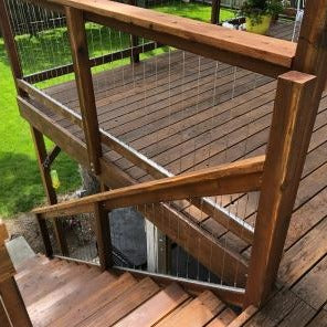 Insta-Rail® 42" Vertical Cable Railing System Kit | Staircase & Railing ...