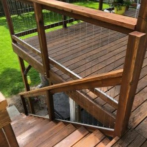 Insta-Rail® 36" Vertical Cable Railing In-Fill Kit | Staircase ...