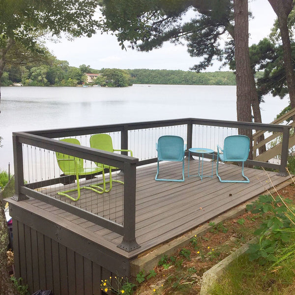 Insta-Rail® 42" Vertical Cable Railing System Kit | Staircase & Railing ...